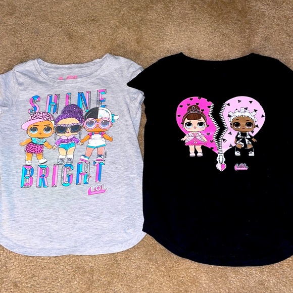 L.O.L. Surprise! | Shirts & Tops | 2 Lol Surprise Tops For Girls | Poshmark